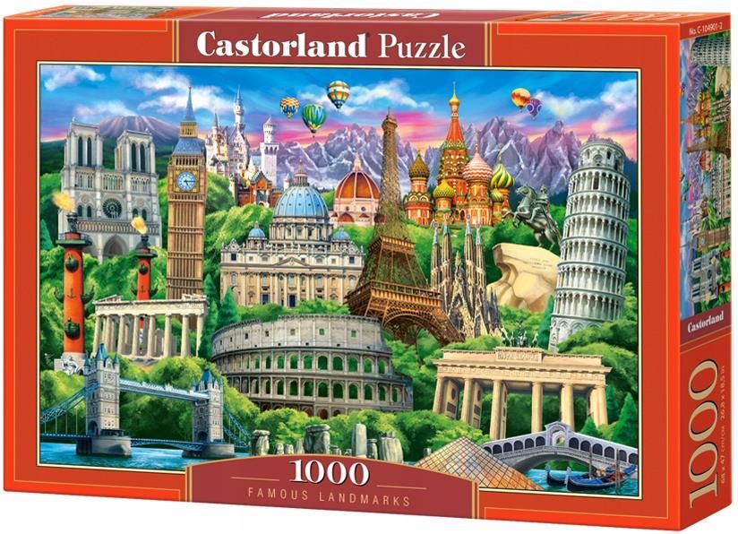 Castorland Puzzle Sławne Zabytki 1000El. - Ceny i opinie - Ceneo.pl