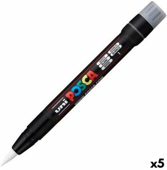 Posca Mazaki Pcf 350 Biały 5Szt. - Ceny i opinie - Ceneo.pl