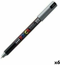 Posca Mazaki Pc-1Mr Srebrzysty 6 Sztuk - Ceny i opinie - Ceneo.pl