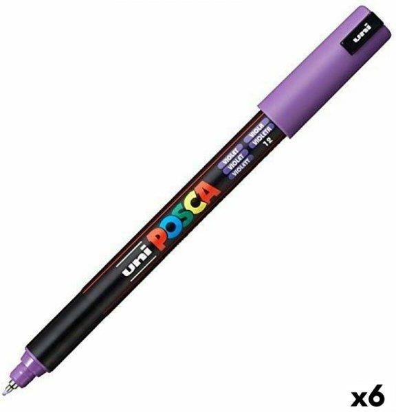 Posca Mazaki Pc-1Mr Fiolet 6 Sztuk - Ceny i opinie - Ceneo.pl