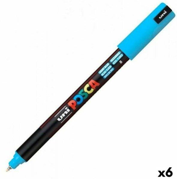 Posca Mazaki Pc-1Mr Jasnoniebieski 6 Sztuk - Ceny i opinie - Ceneo.pl