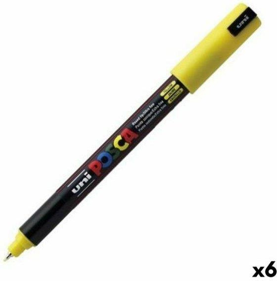 Posca Mazaki Pc-1Mr Żółty 6 Sztuk - Ceny i opinie - Ceneo.pl