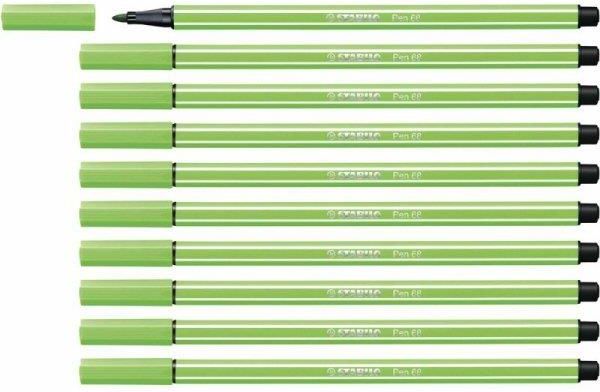 Stabilo Mazaki Pen 68 Kolor Zielony 10 Sztuk - Ceny i opinie - Ceneo.pl