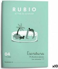 Rubio Writing And Calligraphy Notebook Nº04 Hiszpański 20 Kartki 10 ...