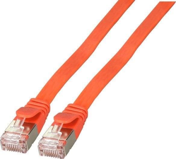 Efb Rj45 Flachpatchkabel U/Ftp, Cat.6A, Pvc, 0,5M Czerwony - Opinie i ceny na Ceneo.pl