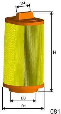 Filtr powietrza Misfat R146 Filtr Powietrza - Opinie i ceny na Ceneo.pl