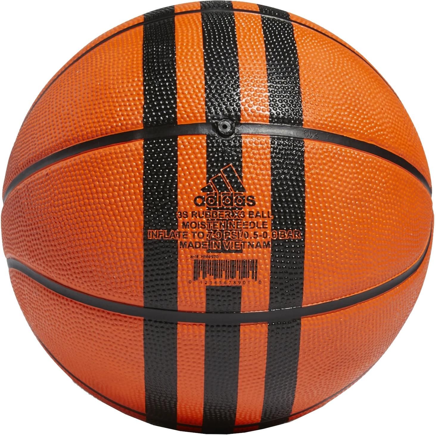 Adidas Performance 3 Stripes Rubber X3 Ball Hm4970 Pomarańczowe - Ceny ...