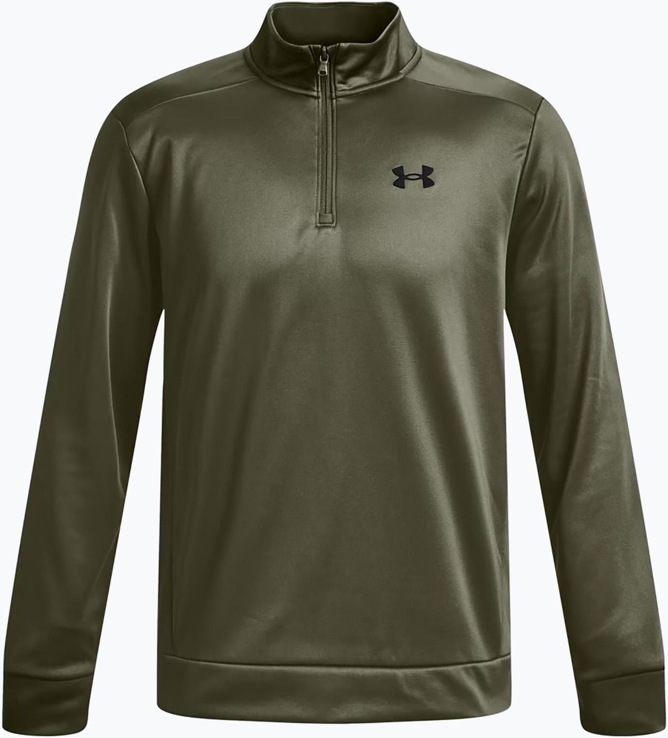 Under Armour Bluza Treningowa Męska Fleece 1 4 Zip Zielona 1373358 ...