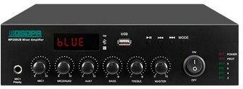 Wzmacmiacz audio Dsppa Cyfrowy wzmacniacz miksujący MP250UB, 250W/100V, USB/Bluetooth/FM ...