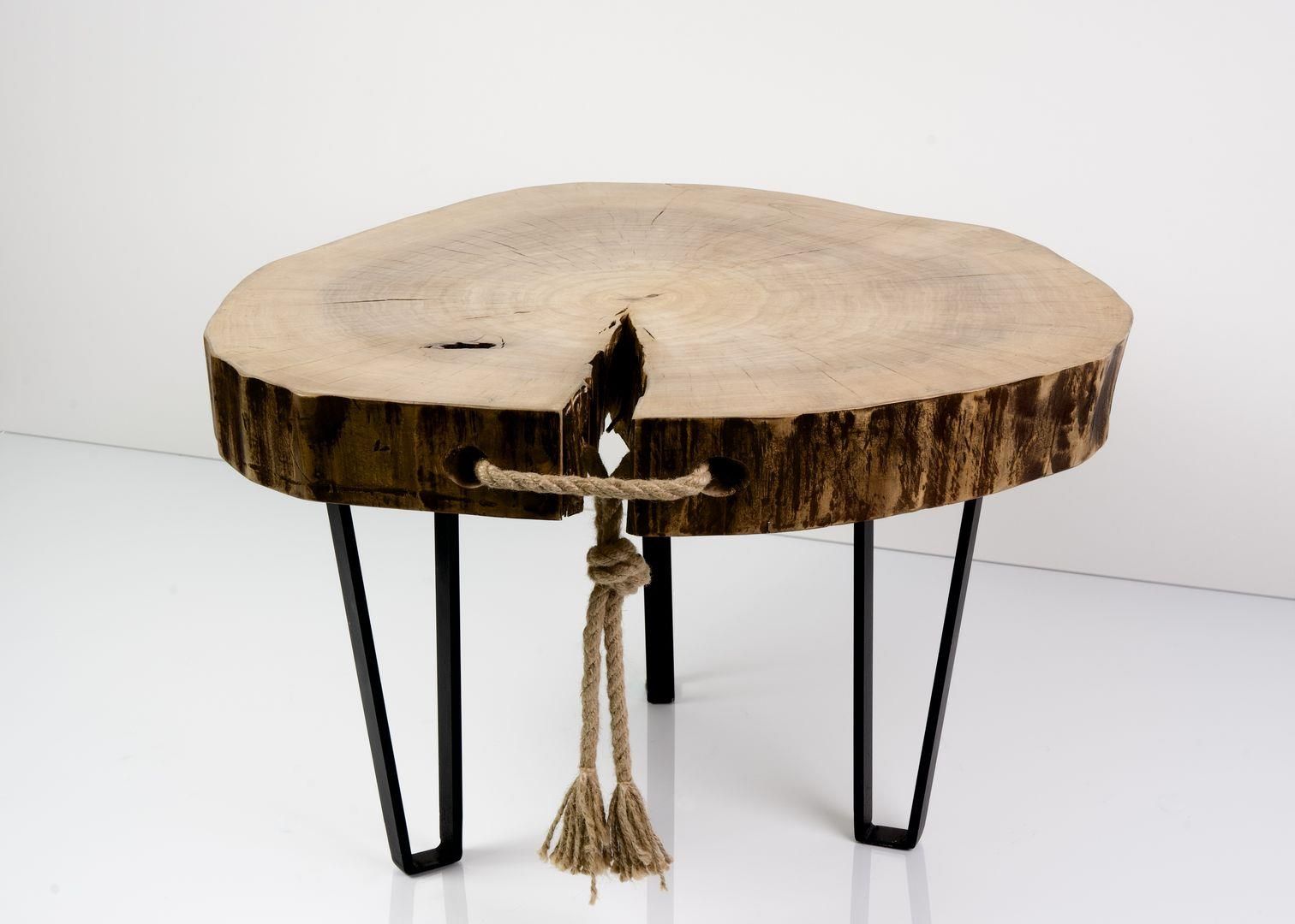 Emra Wood Design Stolik Kawowy Drewno Lite Orzech Dąb Olcha Jesion Stk ...