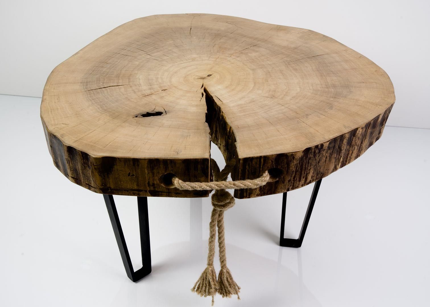 Emra Wood Design Stolik Kawowy Drewno Lite Orzech Dąb Olcha Jesion Stk ...