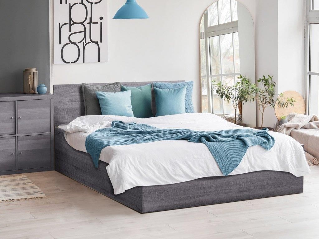 Maxi Drew Łóżko Sofia 90X200 Cm Dąb Truflowy Stelaż Ze Stelażem ...