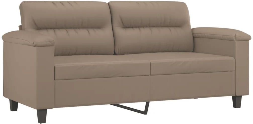 Vidaxl 2 Osobowa Sofa Kolor Cappuccino 140 Cm Sztuczna Skóra 13452 ...