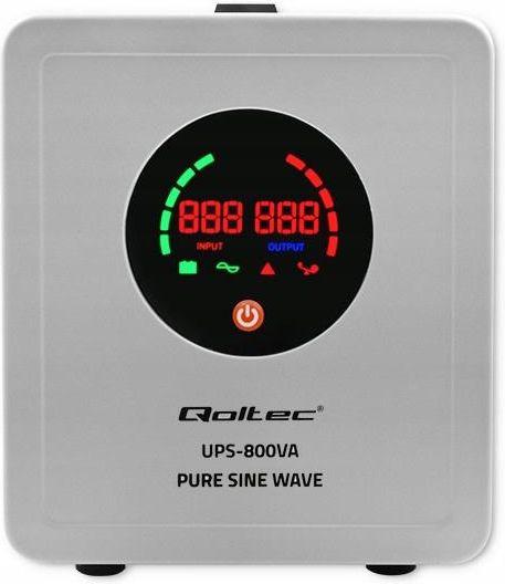 Zasilacz UPS Qoltec Zasilanie Awaryjne Ups Do Pieca Co Pompy 12V 800W ...