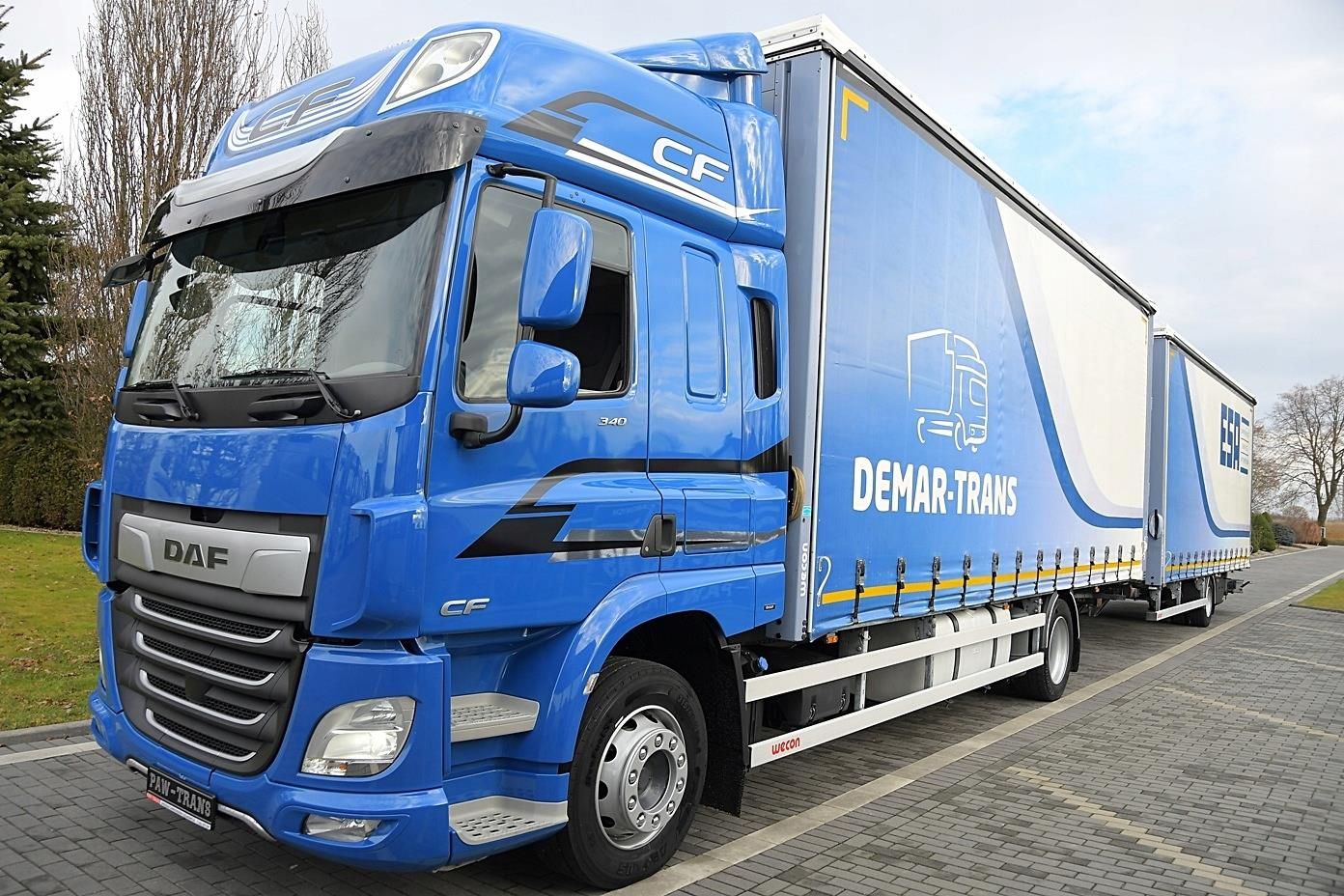 DAF CF 340 / 2018 / ZESTAW TANDEM / SUPER ZADBANY - Opinie i ceny na ...