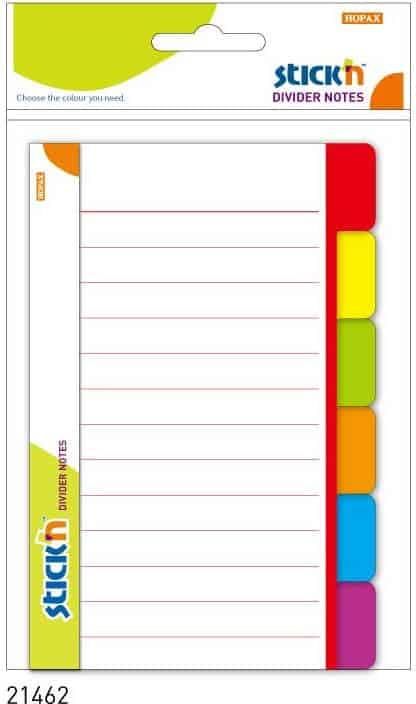 Hopax Stick'N Divider Notes Karteczki Samoprzylepne Przekładki - Ceny i ...