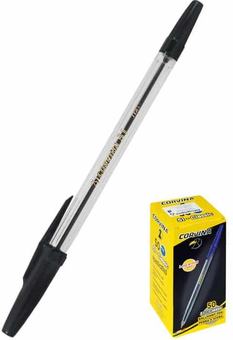 Carioca Corvina Długopis 1Mm Czarny - Ceny i opinie - Ceneo.pl