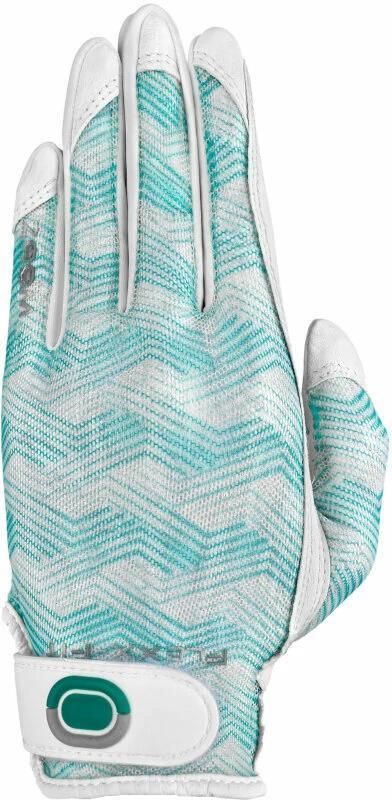 Zoom Gloves Sun Style Powernet Womens Golf Glove White Mint Waves Lh ...