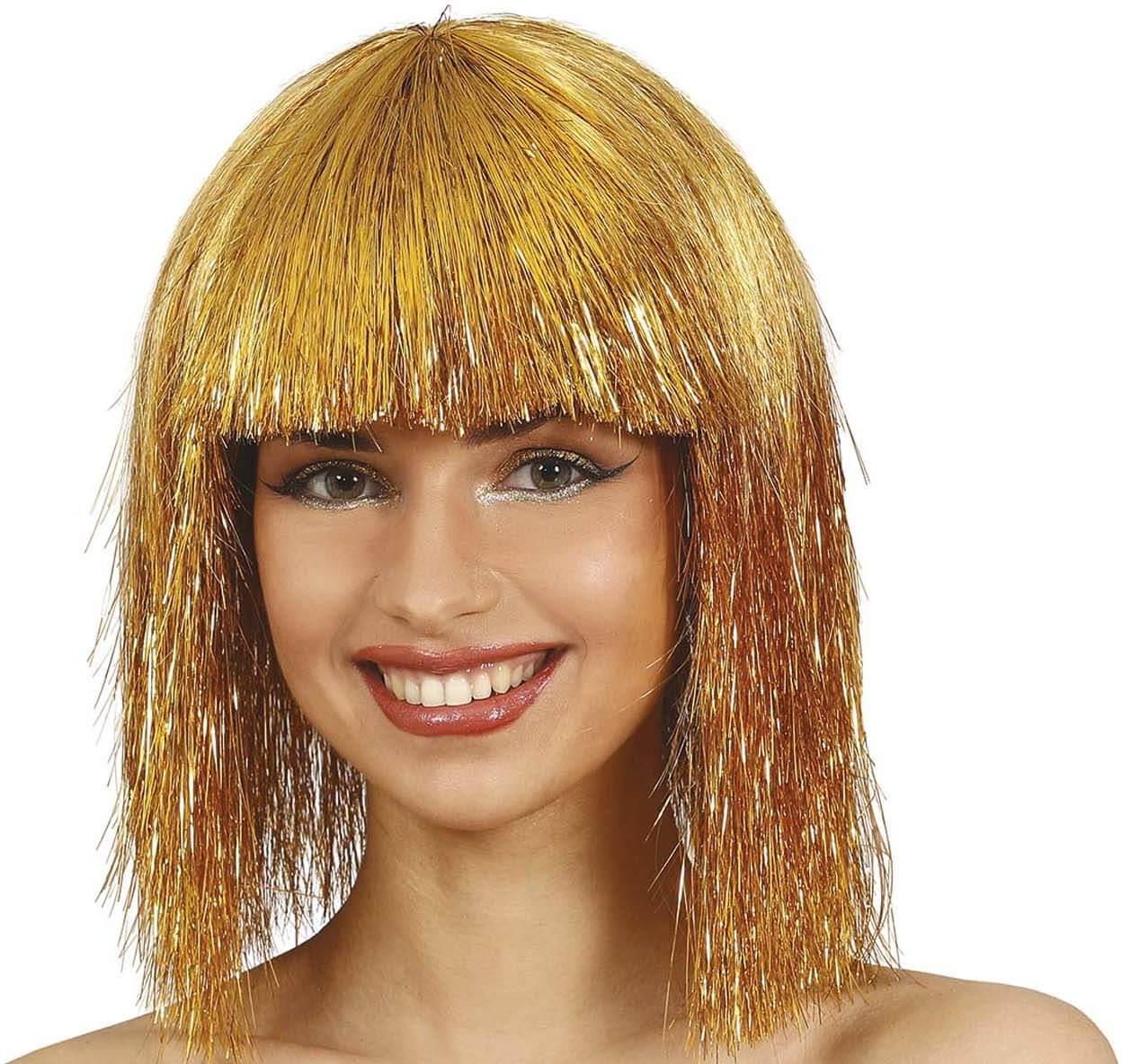 Guirca Peruka Foliowa Złota 1 Szt. 67247 - Ceny i opinie - Ceneo.pl