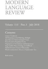 Modern Language Review (113 - Literatura obcojęzyczna - Ceny i opinie ...