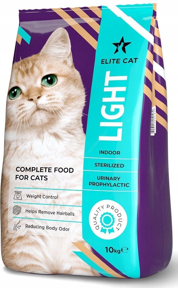 Karma Elite Cat Adult Light Karma Dla Kotów Otyłych 12Kg - Ceny i ...