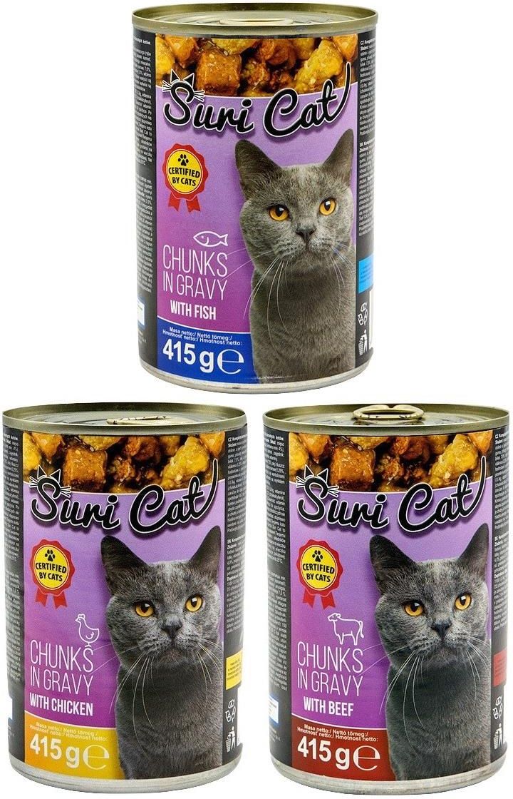 Karma Suri Cat Karma Dla Kota Mix Kawałki Sos 50X415G - Ceny i opinie ...