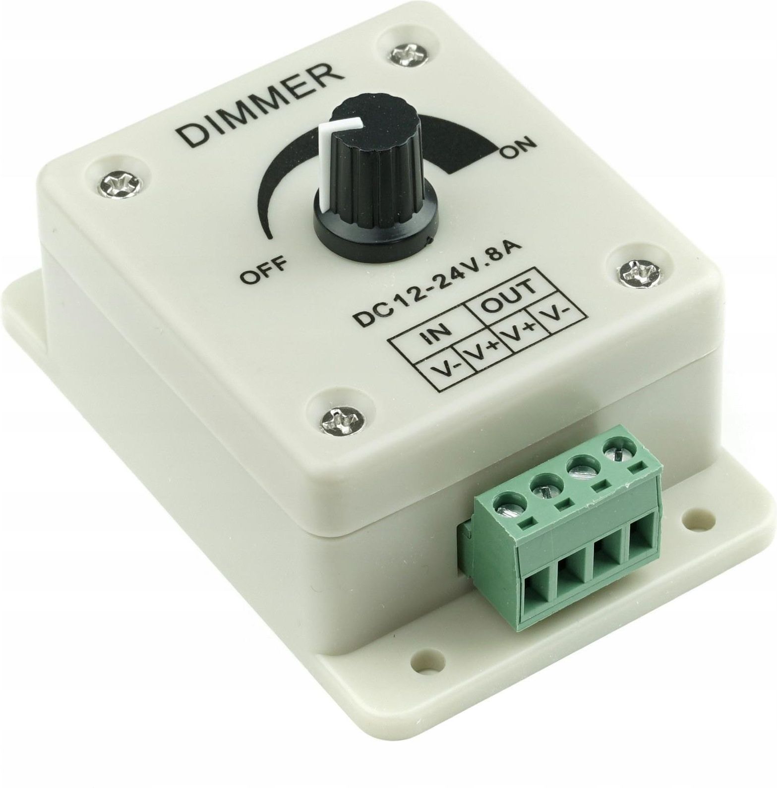 Mikrokontroler Elektroweb Ściemniacz Led Dimmer regulator 12V-24V 8A ...