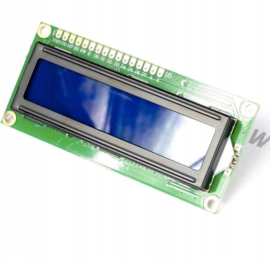 Elektroweb Wyświetlacz Lcd 1602 16X2 Niebieski HD44780 - Opinie i ceny ...