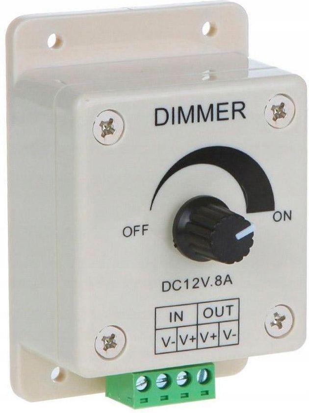 Elektroweb Ściemniacz Led Dimmer Regulator 12V-24V 8A 96W Pwm - Opinie ...