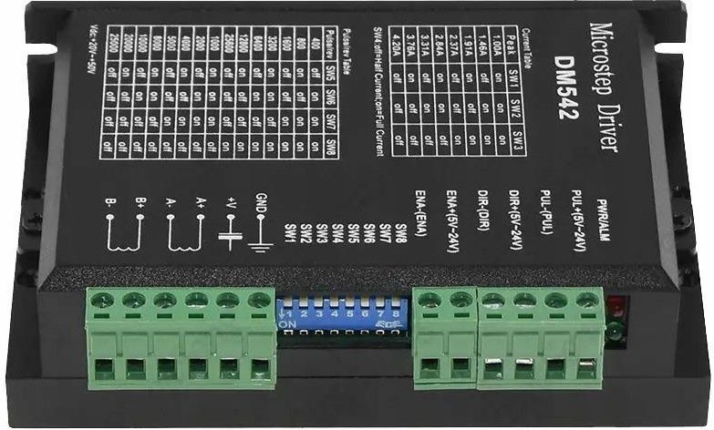 Elektroweb Sterownik Silnika Krokowego Dm542 1/128 50V 4.2A X003 - Opinie i ceny na Ceneo.pl
