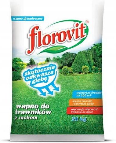 Nawóz Wapno Granulowane Do Trawników Z Mchem Florovit - Ceny i opinie - Ceneo.pl