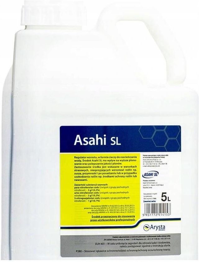 Nawóz Asahi Sl 5L Stymulator Wzrostu Biostymulator - Ceny i opinie - Ceneo.pl