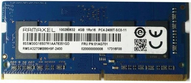 Ramaxel Ddr4 4Gb 2400Mhz Cl17 So-Dimm (RMSA3270MB86H9F2400) - Pamięć ...