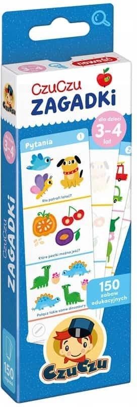 CzuCzu Zagadki dla dzieci w wieku 3-4 lat Bright Junior Media - Ceny i opinie - Ceneo.pl