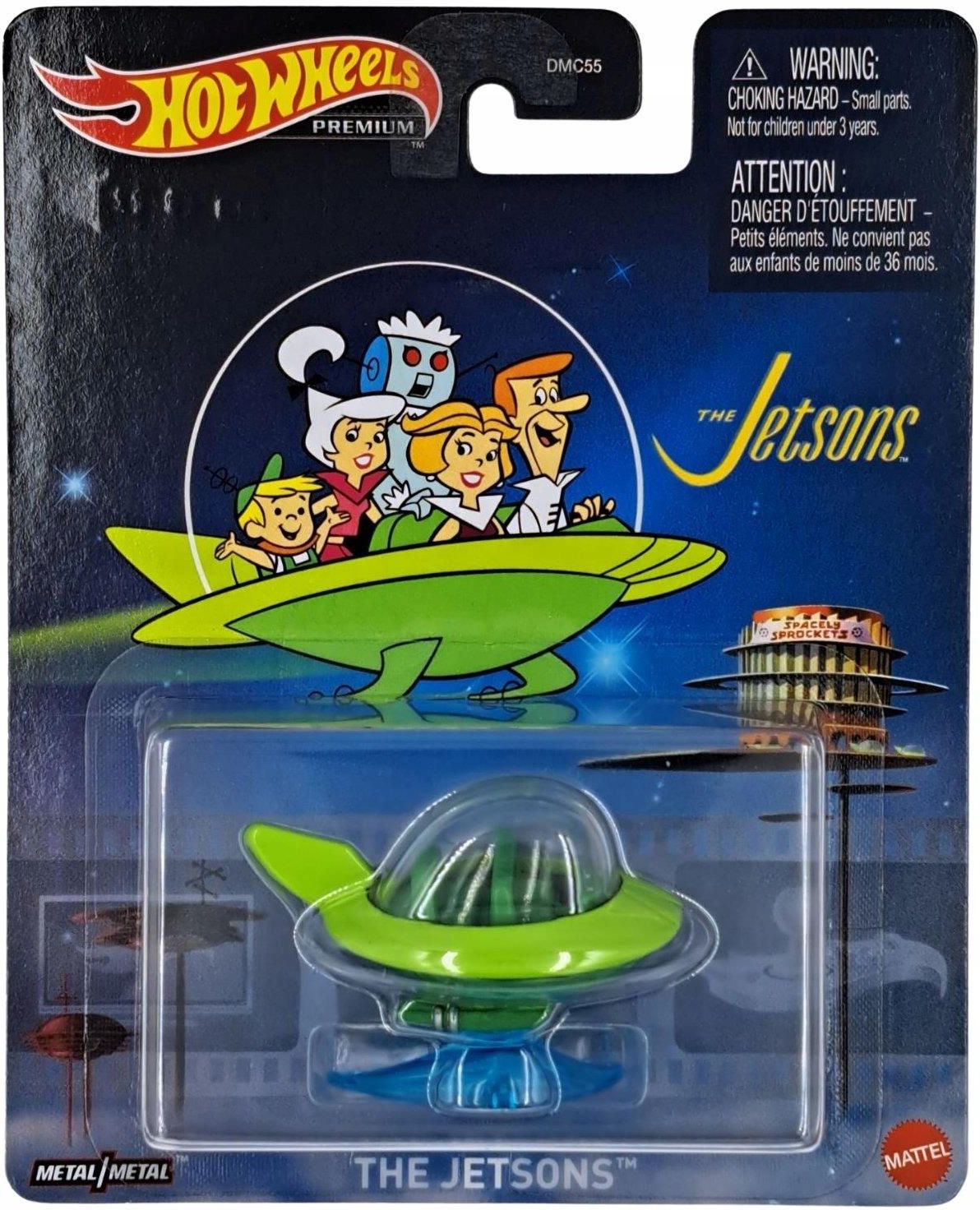 Hot Wheels Premium Retro Entertainment The Jetsons Capsule Car DMC55 ...