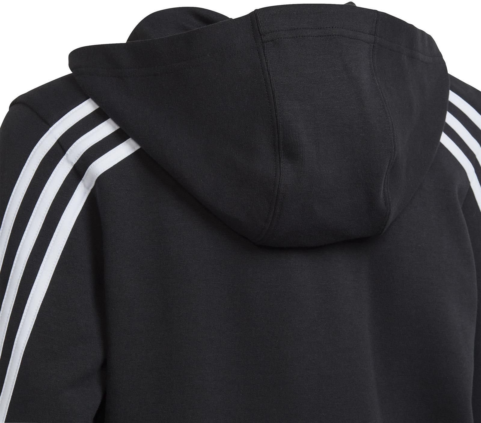 Bluza z kapturem chłopięca adidas FUTURE ICONS 3-STRIPES czarna H44343 ...
