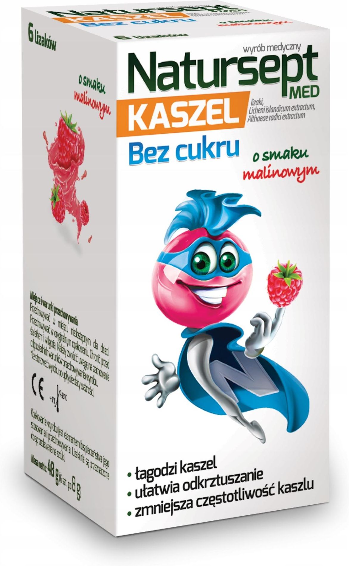 Aflofarm Lizaki Natursept Kaszel Bez Cukru 6szt. - Opinie i ceny na ...