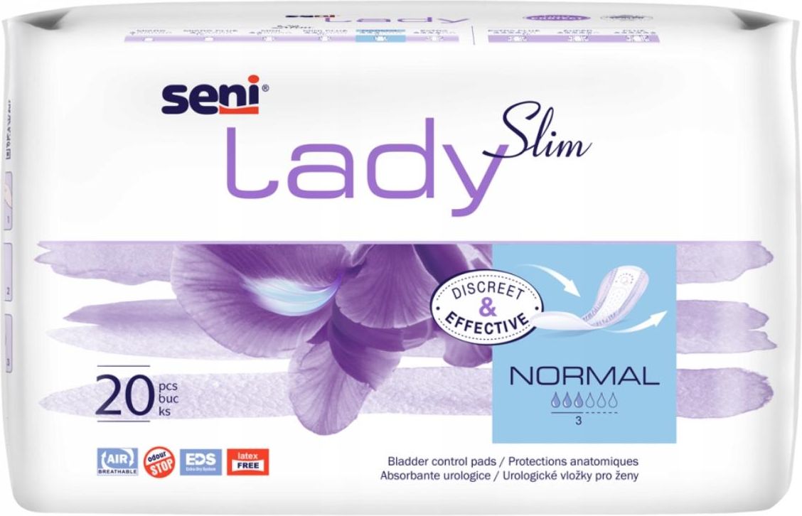 Seni Lady Slim Normal wkładki urologiczne 20szt. - Opinie i ceny na ...
