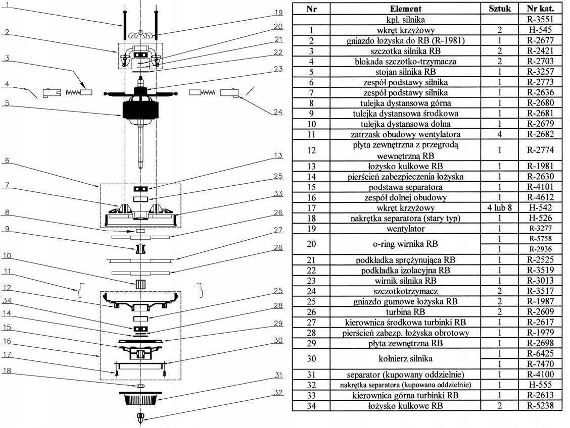 Rainbow Silnik Motor Se D3,D4,D4G R5386 - Opinie i ceny na Ceneo.pl