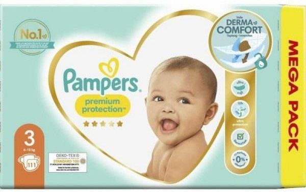 Pampers Premium Protection 3 111Szt. - Pieluszki jednorazowe Ilość w ...