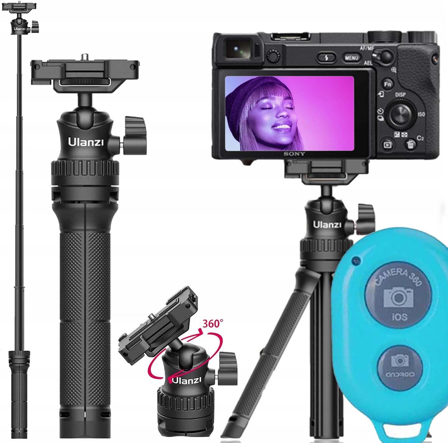 Statyw Ulanzi Statyw 4W1 Selfie Stick Do Iphone Xiaomi (Mt34) - Ceny i ...