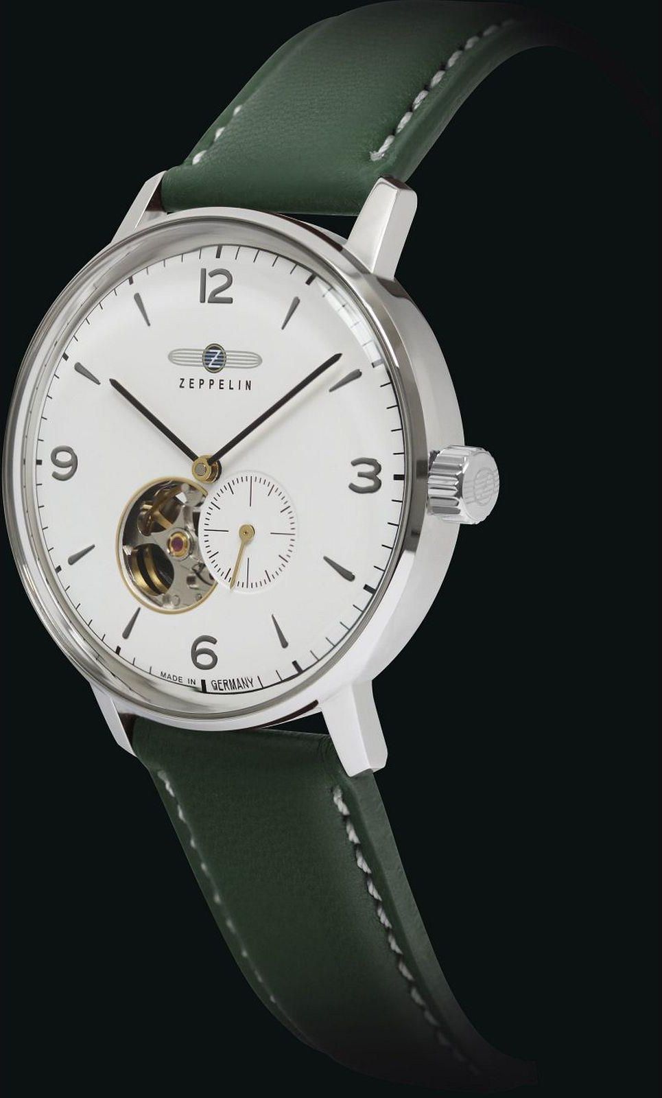 Zeppelin 8066-1_N Hindenburg Open Heart Automatic - Zegarki Męskie ...