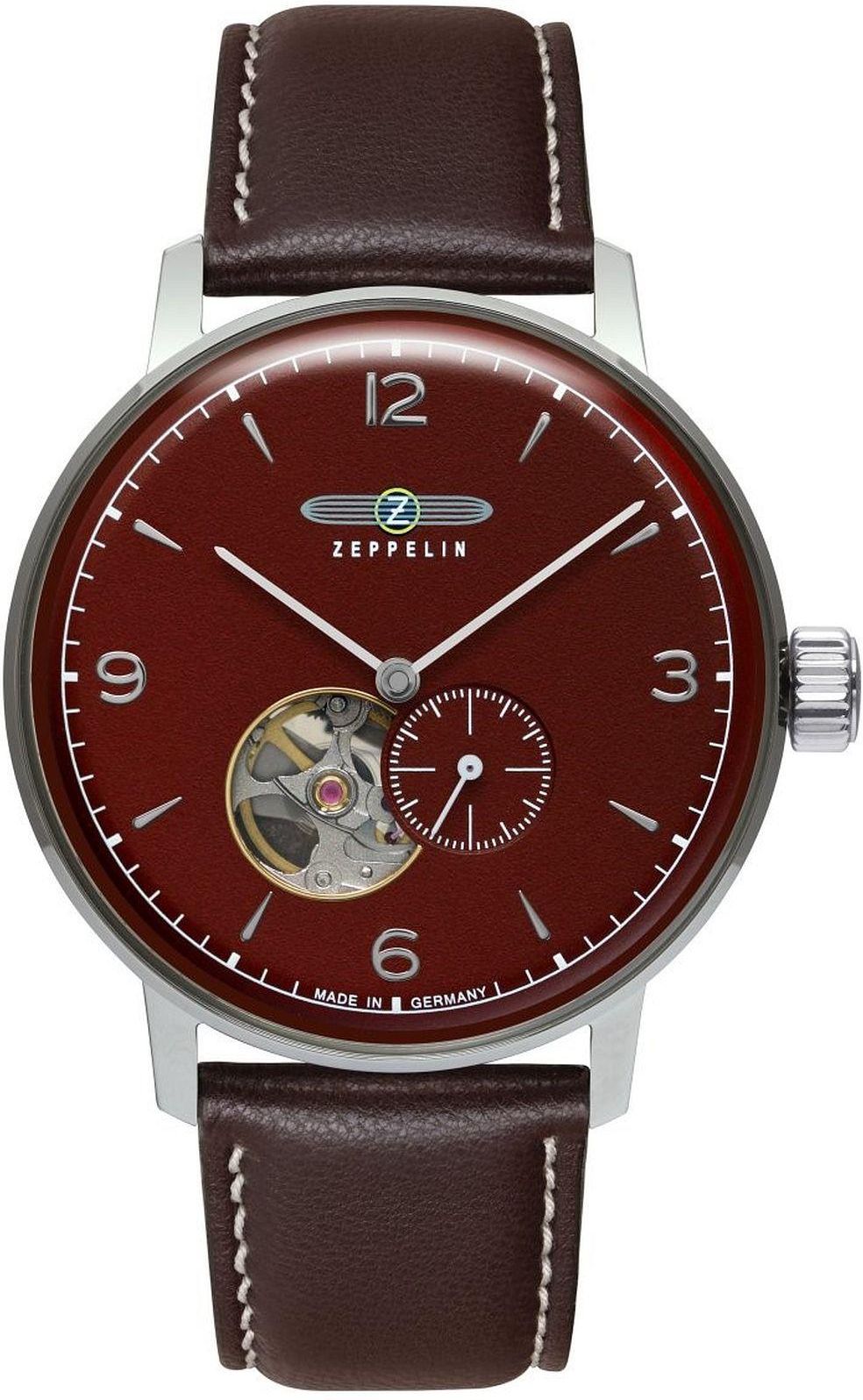Zeppelin 8066-4_N Hindenburg Open Heart Automatic - Zegarki Męskie ...