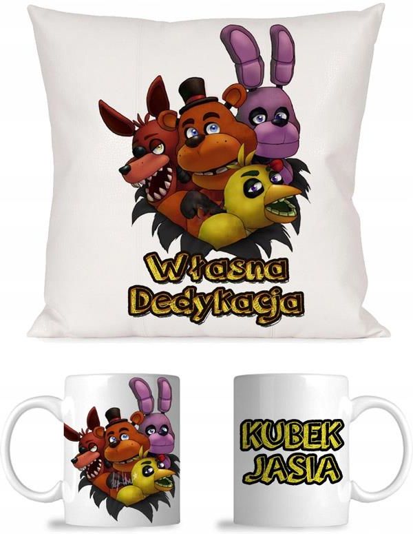 Art Crop Zestaw Kubek Poduszka Five Nights At Freddy'S Fnaf 330ml ...
