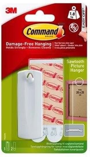 3M Command Krog Savtand Stor Hvid (1)+ Strips (17040) - Opinie i ceny ...