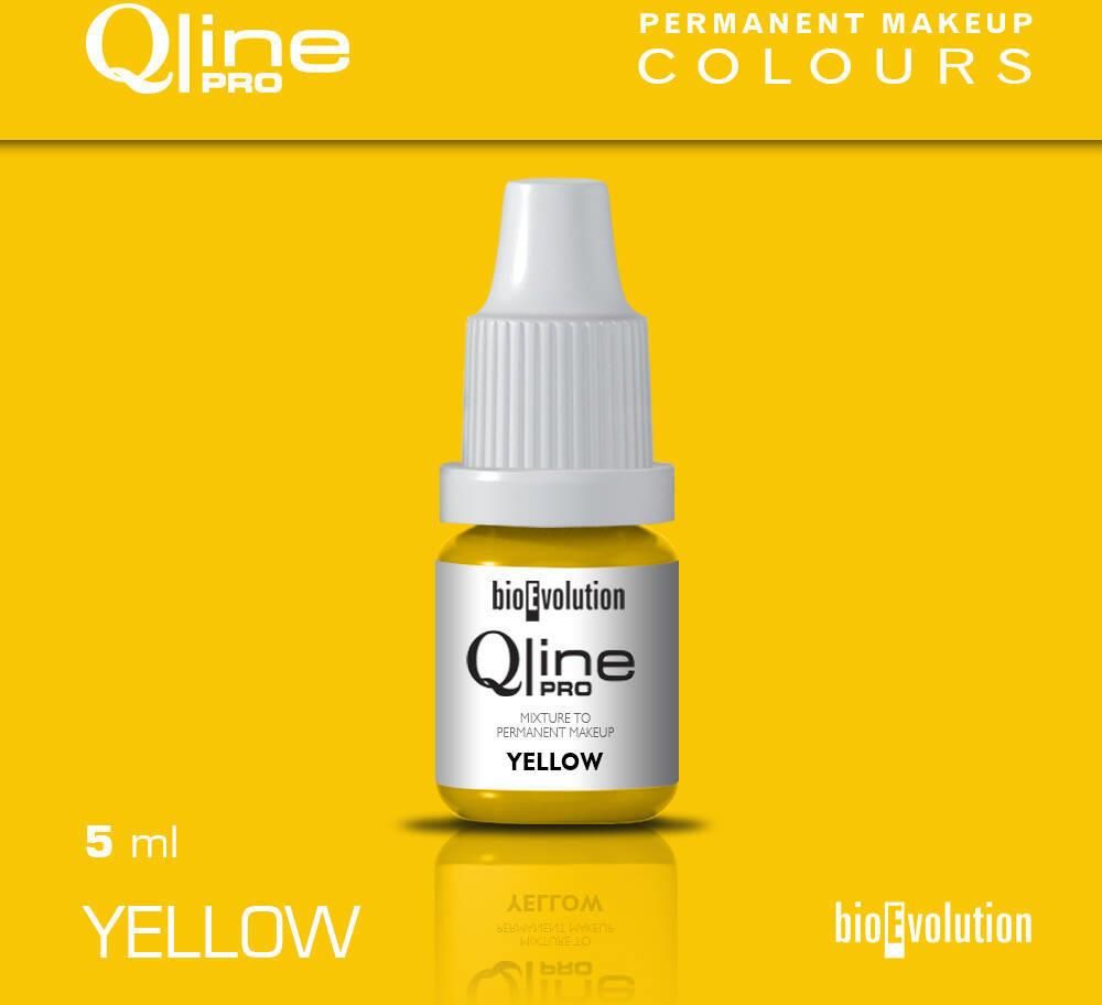 Bioevolution Barwnik Yellow Qline Pro 5Ml - Ceny i opinie - Ceneo.pl