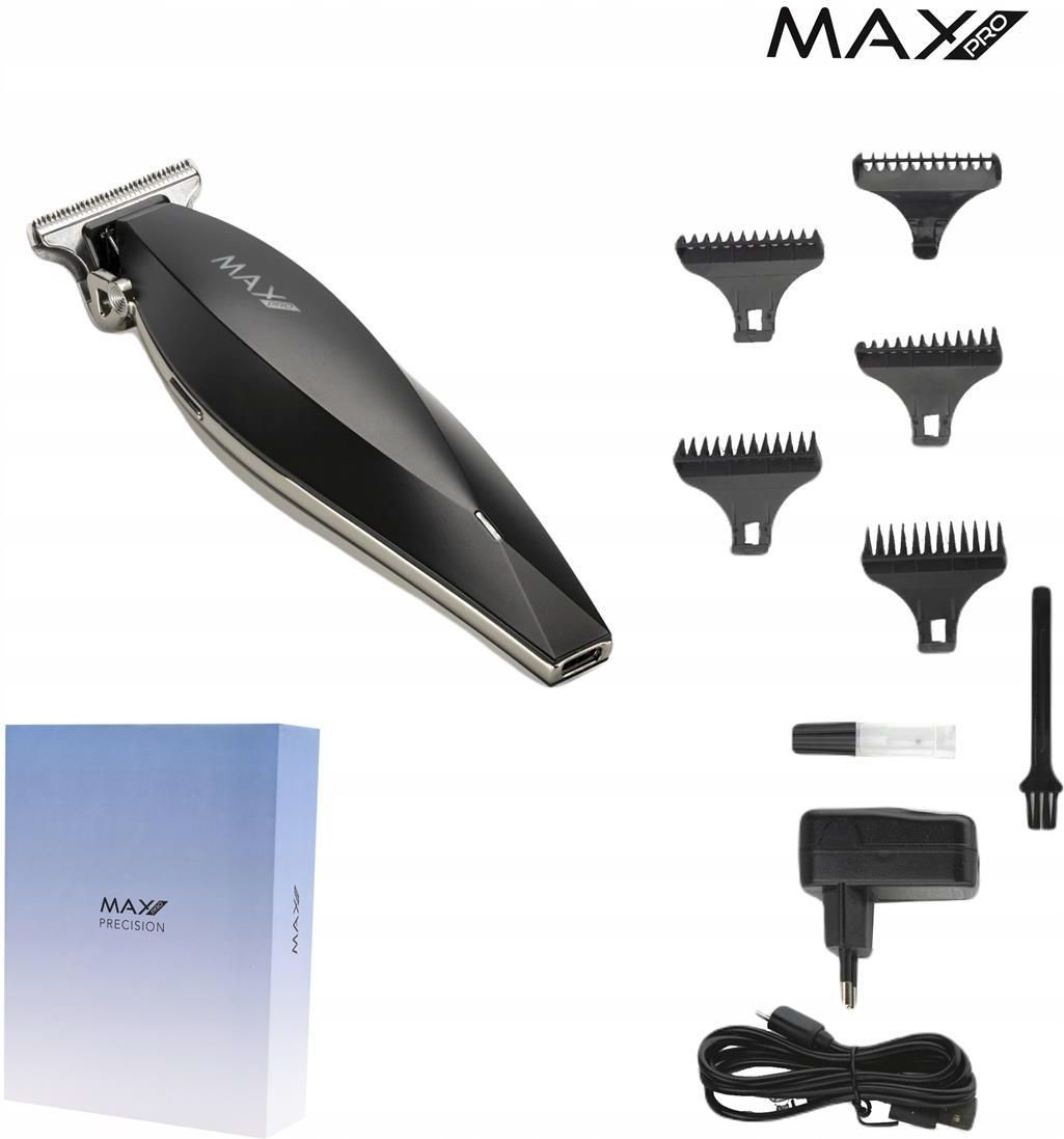 Max Pro Precision Trimmer Bezprzewodowy Trymer Do Włosów Black - Ceny i ...