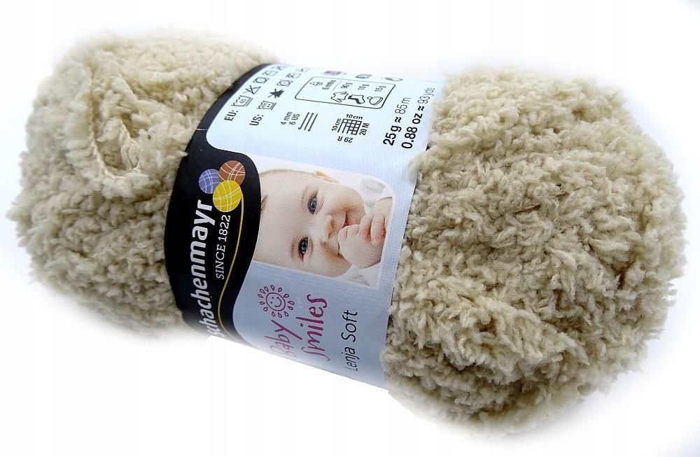 Schachenmayr Włóczka Lenja Soft 1005 Beż Jasny 25G 85M 11809 1538490178 ...