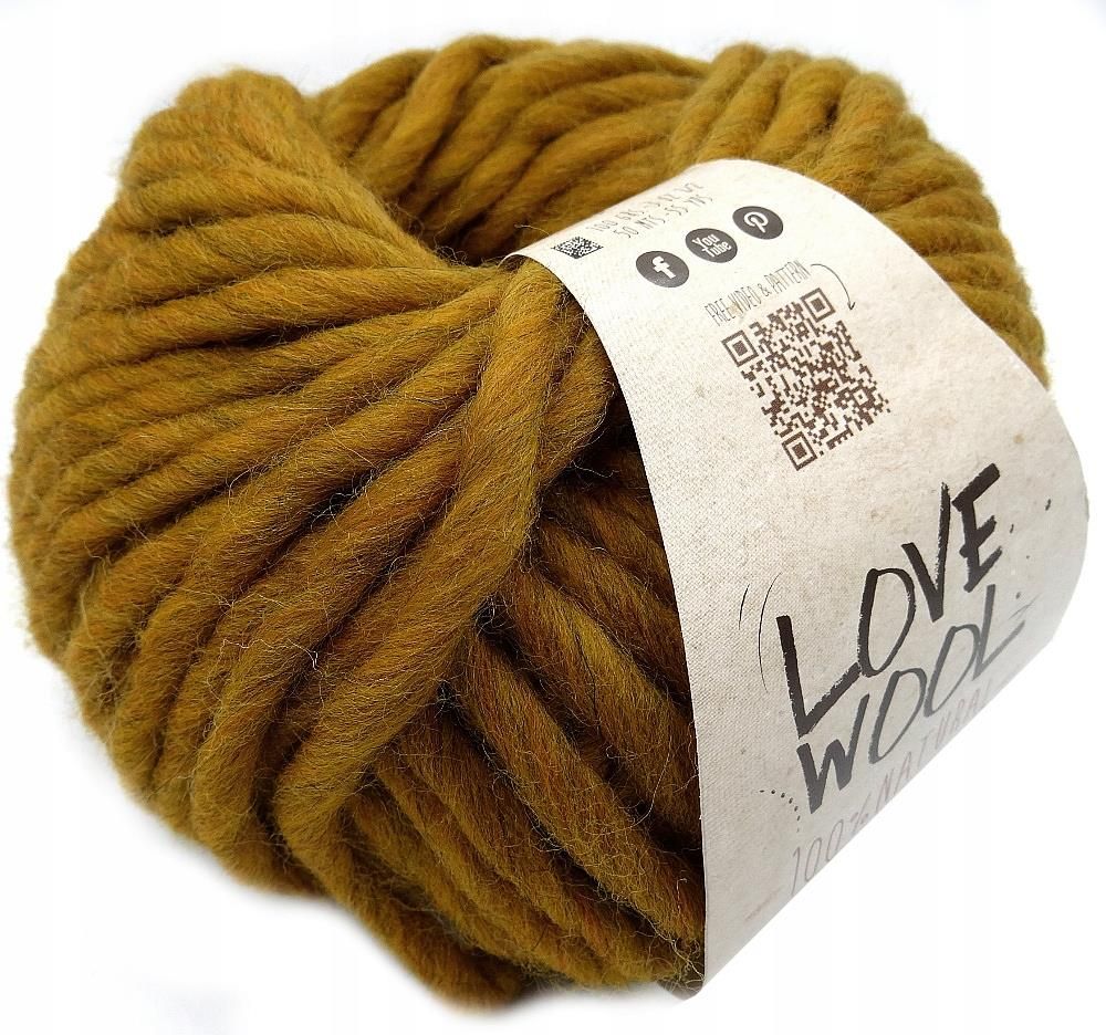 Katia Włóczka Love Wool 128 Miód Weł/Alpaka 14770 1538490186 - Ceny i ...