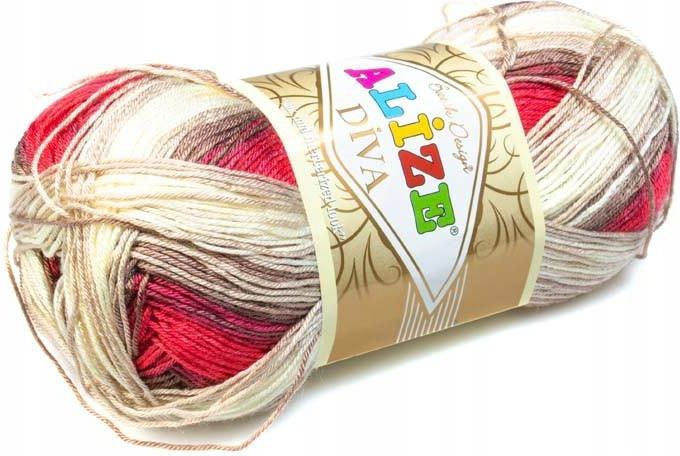 Alize Włóczka Diva Batik 100G/350M Mikrofibra 4574 1542008561 - Ceny i opinie - Ceneo.pl